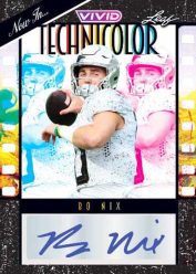 2024 Leaf Vivid Football Checklist, Hobby Box Info, Details