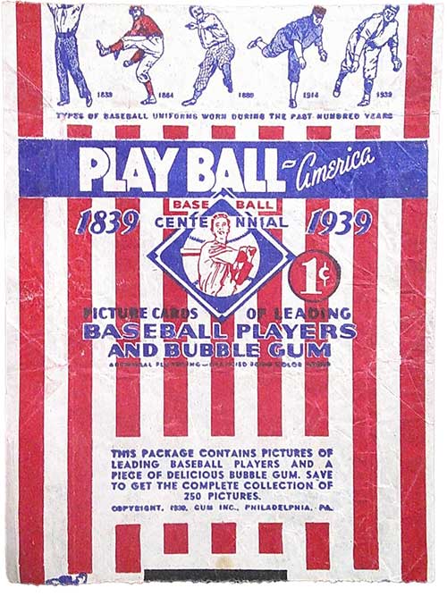 1939 Play Ball Baseball: Cards on the Cusp of War - Beckett News