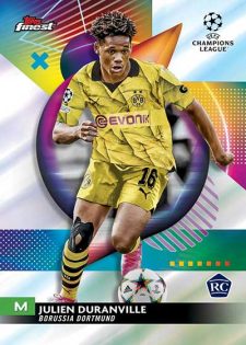 2023-24 Topps Finest UEFA Club Competitions Checklist, Box Info