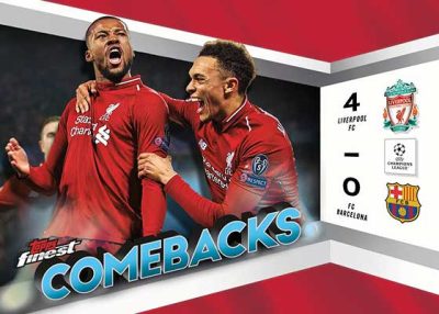 2023-24 Topps Finest UEFA Club Competitions Checklist, Box Info