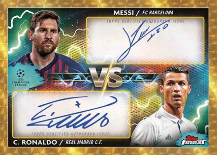 2023-24 Topps Finest UEFA Club Competitions Checklist, Box Info