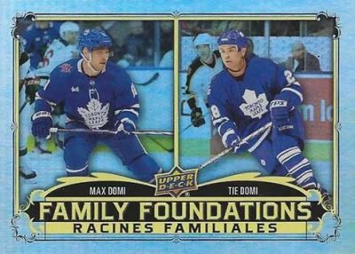 2023-24 Upper Deck Tim Hortons Greatest Duos Hockey Checklist
