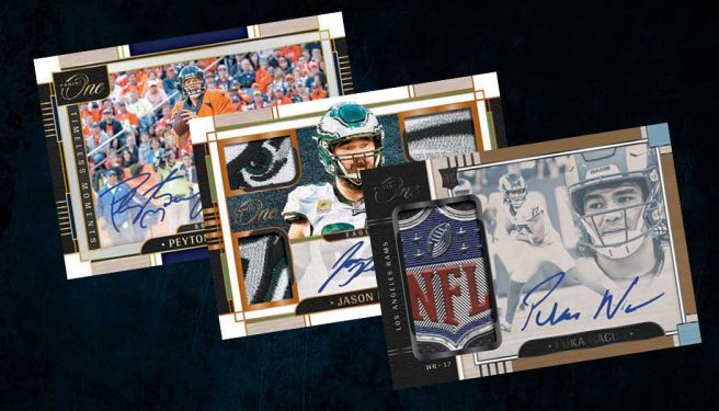 2020 Panini One Football Checklist, Team Set Lists, Hobby Box Info