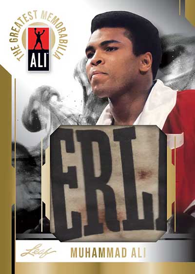 2024 Leaf Muhammad Ali Legacy Collection Checklist, Box Info