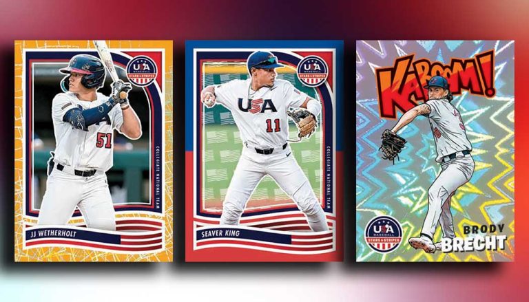 2025 Panini Stars & Stripes USA Baseball Checklist, Box Info