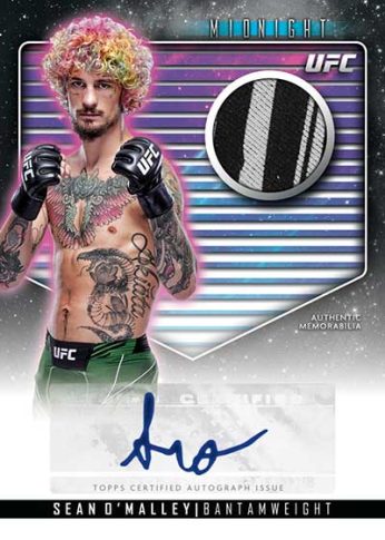2024 Topps Midnight UFC Checklist, Hobby Box Info, Odds, Details