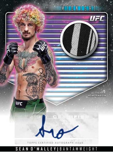 2024 Topps Midnight UFC Checklist, Hobby Box Info, Odds, Details