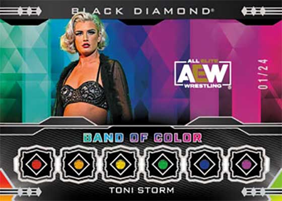 2024 Upper Deck Black Diamond AEW Checklist, Box Info, Details