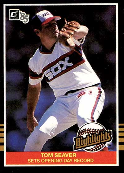 1985 Donruss Highlights Baseball Checklist, Box Set Info, Details