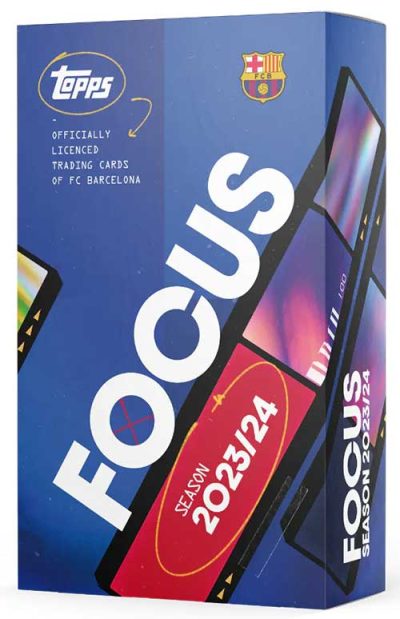 2023-24 Topps Focus FC Barcelona Checklist, Box Info, Details