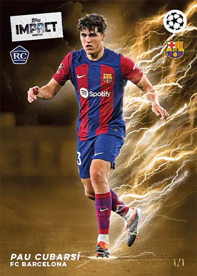 2023-24 Topps Impact UEFA Club Competitions Checklist, Info