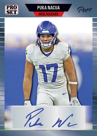 2023 Pro Set Pure Football Checklist, Hobby Box Info, Details