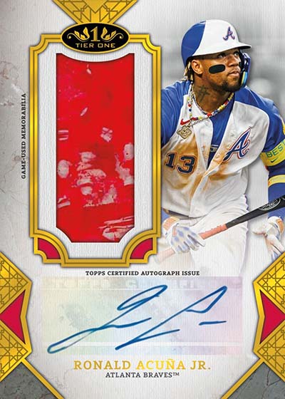 2024 Topps Tier One Baseball Checklist, Team Sets, Box Info