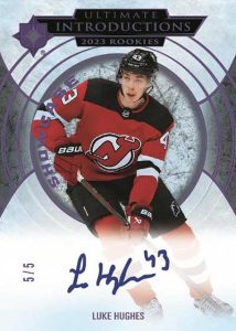 2023-24 Upper Deck Ultimate Collection Hockey Checklist, Details