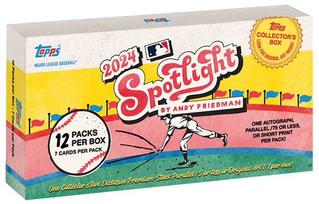 2024 Topps Spotlight Baseball Checklist, Box Info and Details