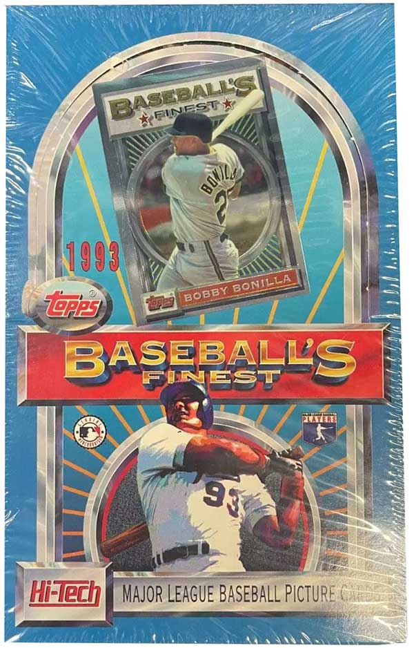 Topps Finest Baseball History and Designs - 1993-2024