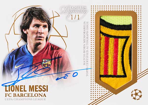 2022-23 Topps Dynasty UEFA Champions League Checklist, Info