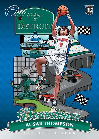 2023-24 Panini One and One Basketball Checklist, Teams, Box Info