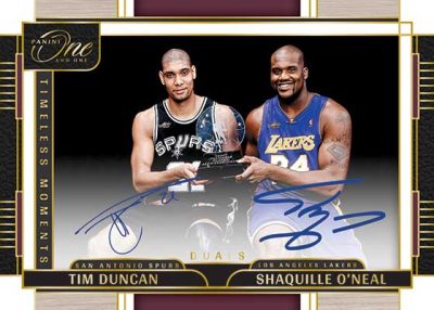 2023-24 Panini One and One Basketball Checklist, Teams, Box Info