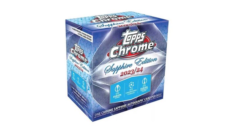 2023 Topps Chrome Sapphire Update Baseball Checklist, Box Info
