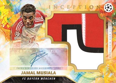 2023-24 Topps Inception UEFA Club Competitions Checklist, Info