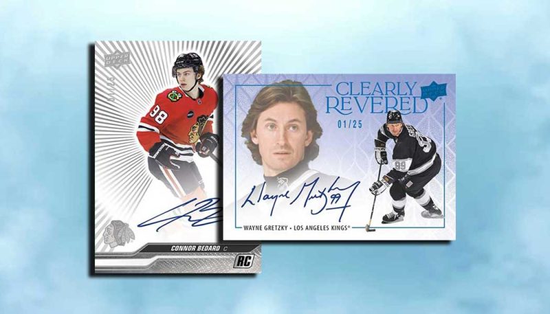 2021-22/2022-23 Upper Deck Clear Cut Hockey Checklist, Box Info