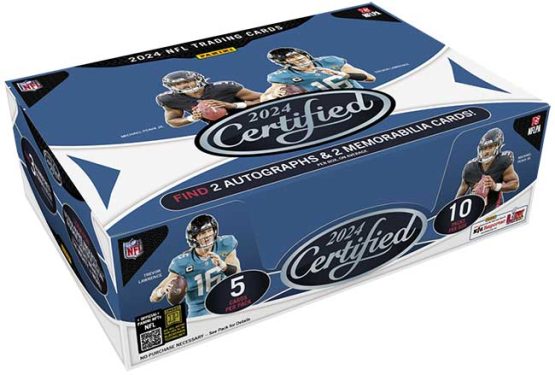2024 Panini Certified Football Checklist, Team Set Lists, Box Info