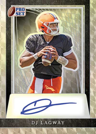 2024 Pro Set Metal Football Checklist, Hobby Box Info, Details