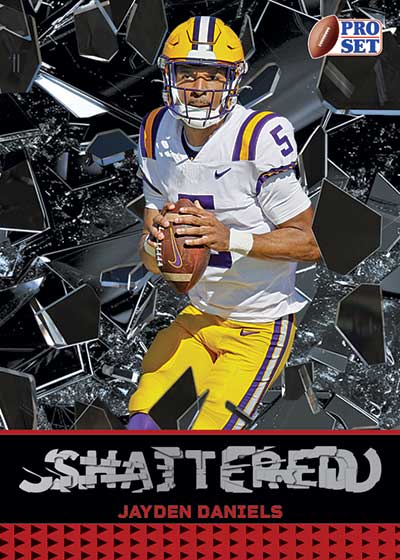 2024 Pro Set Metal Football Checklist, Hobby Box Info, Details