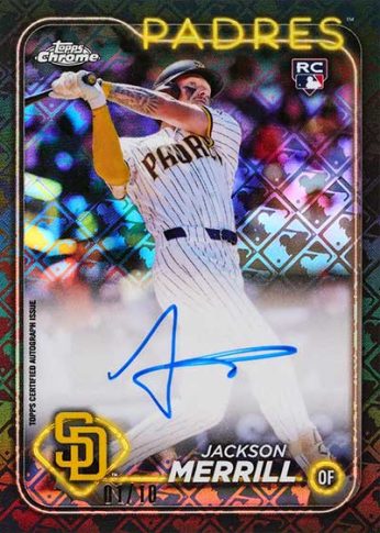 2024 Topps Chrome Logofractor Baseball Checklist, Box Info