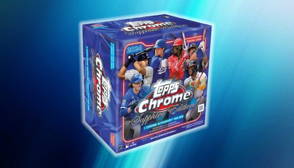 2023-24 Topps Chrome Sapphire UEFA Checklist, Teams, Box Info
