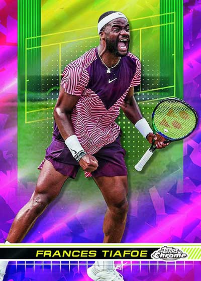 2024 Topps Chrome Sapphire Tennis Checklist, Box Info, Details
