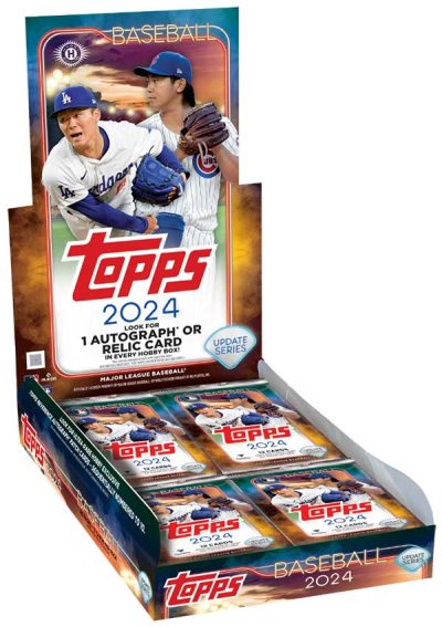 2024 Topps Update Series Baseball Checklist, Teams, Box Info