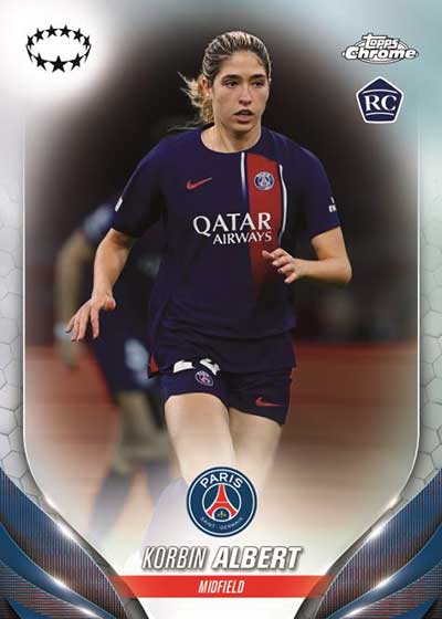 2023-24 Topps Chrome UEFA Women's Champions League Details