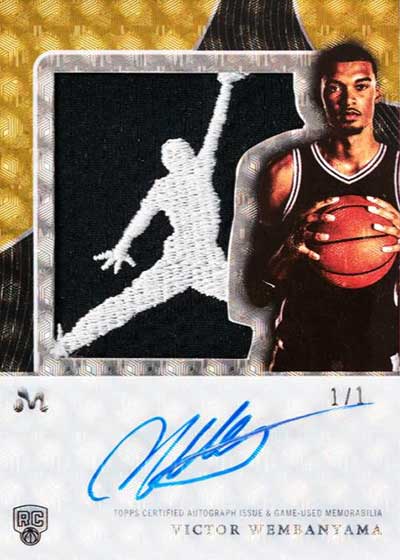 2023-24 Topps Mercury Victor Wembanyama Checklist, Details