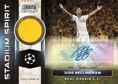 2023-24 Topps Stadium Club Chrome UEFA CL Checklist, Box Info