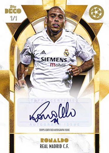 2024-25 Topps Deco UEFA Club Competitions Checklist, Box Info