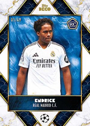 2024-25 Topps Deco UEFA Club Competitions Checklist, Box Info