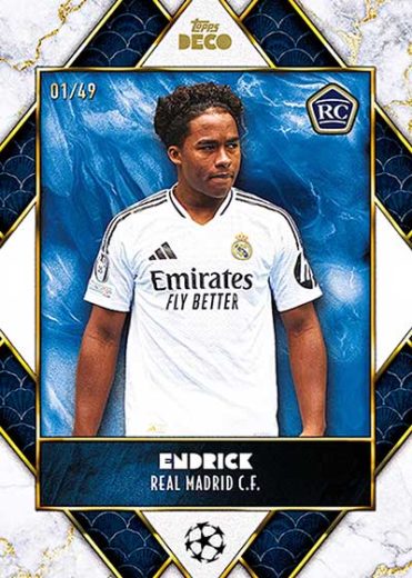 2024-25 Topps Deco UEFA Club Competitions Checklist, Box Info