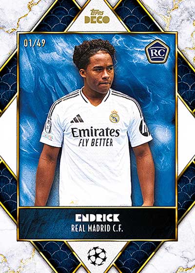 2024-25 Topps Deco UEFA Club Competitions Checklist, Box Info