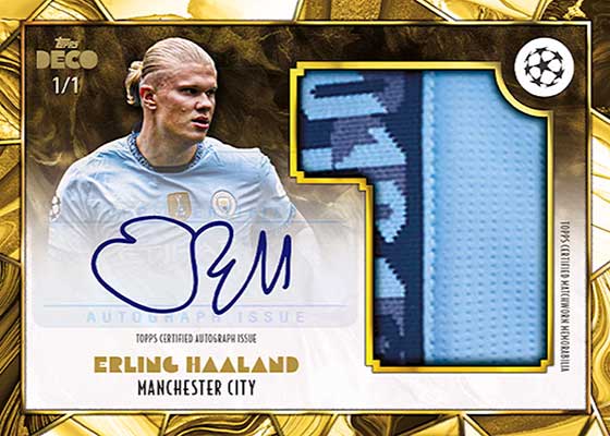 2024-25 Topps Deco UEFA Club Competitions Checklist, Box Info
