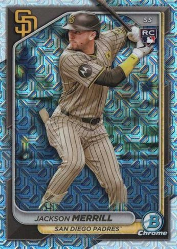 2024 Bowman Chrome Mega Box Baseball Variations Guide, Info