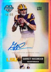 2024 Bowman Chrome University Football Checklist, Box Info