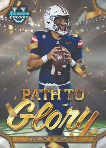 2024 Bowman Chrome University Football Checklist, Box Info