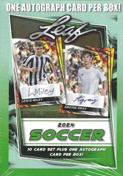 2024 Leaf Soccer Checklist, Blaster Box Details, Autographs, Info