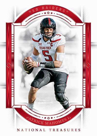 2024 Panini National Treasures Collegiate Football Checklist, Info