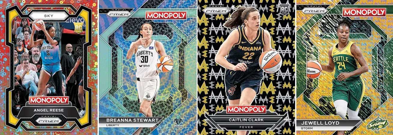 2024 Panini Prizm Monopoly WNBA Checklist, Teams, Box Info