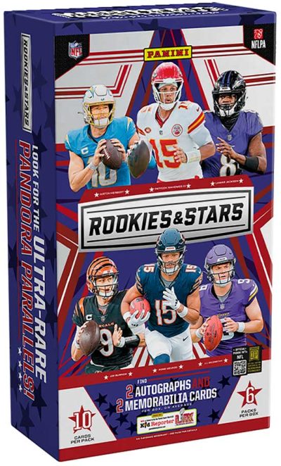 2024 Panini Rookies & Stars Football Checklist, Teams, Box Info
