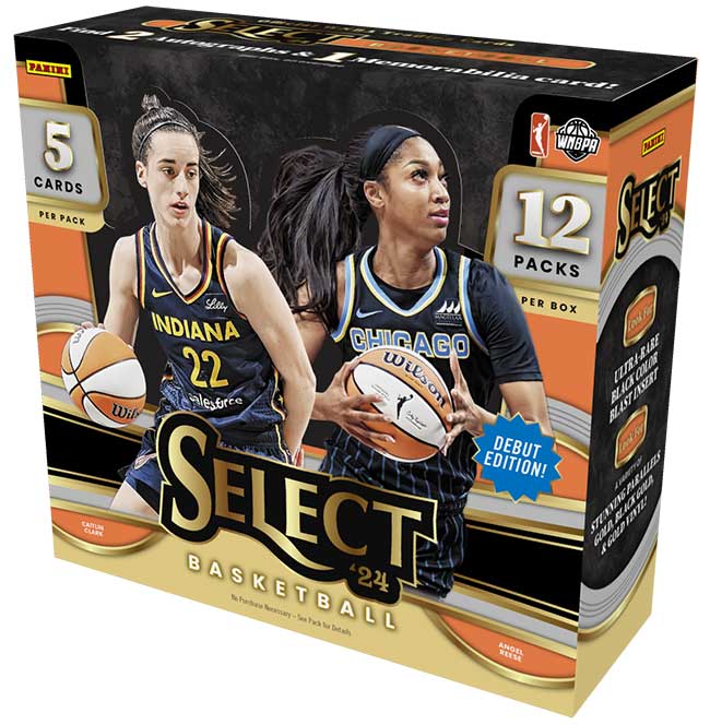 2024 Panini Select WNBA Checklist, Team Sets, Box Info, Details