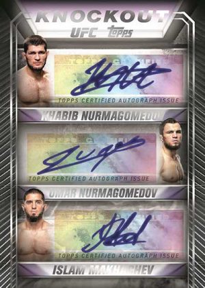 2024 Topps Knockout UFC Checklist, Hobby Box Info, Details